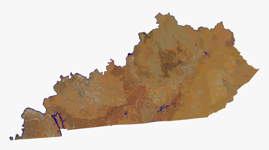 Map Of Kentucky, HD Png Download , Transparent Png Image - PNGitem
