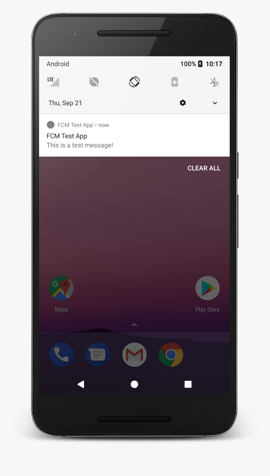 Custom Banner Notify React Native Android, HD Png Download ...