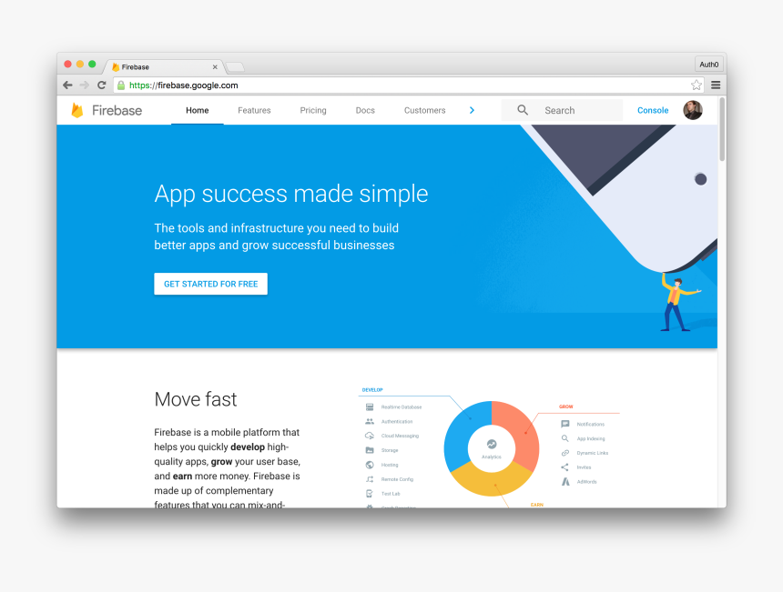The New Firebase - Sdk Firebase, HD Png Download , Transparent Png ...