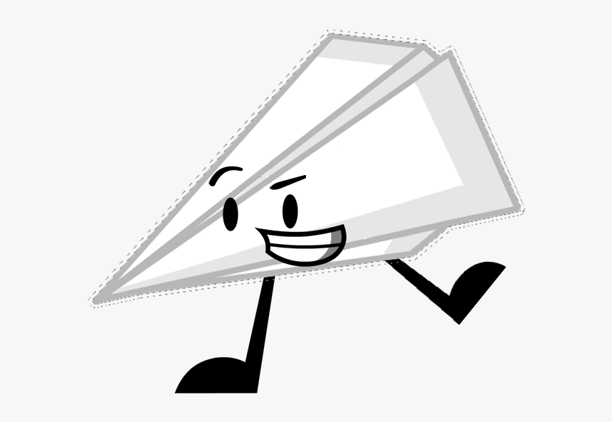 Paper Airplane Pose - Object Show Paper Airplane, HD Png Download ...