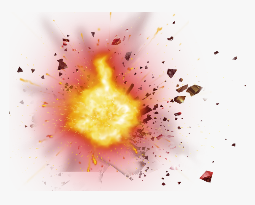Transparent Explosion Animation Png - Explosion With Debris Png, Png ...