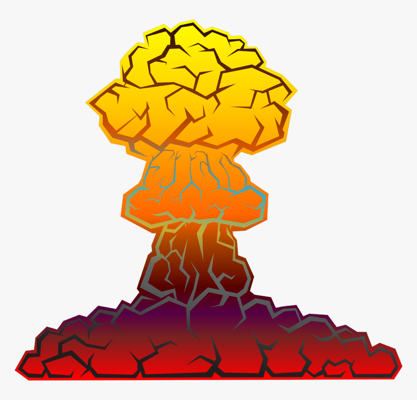 Nuclear Explosion Clipart - Nuclear Explosion Vector Png, Transparent ...