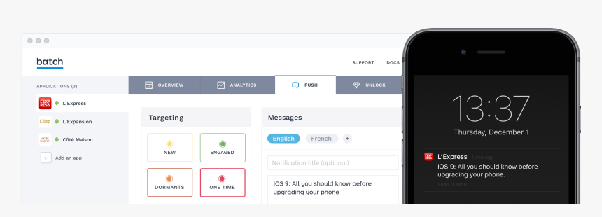 Batch Push Notifications, HD Png Download , Transparent Png Image - PNGitem