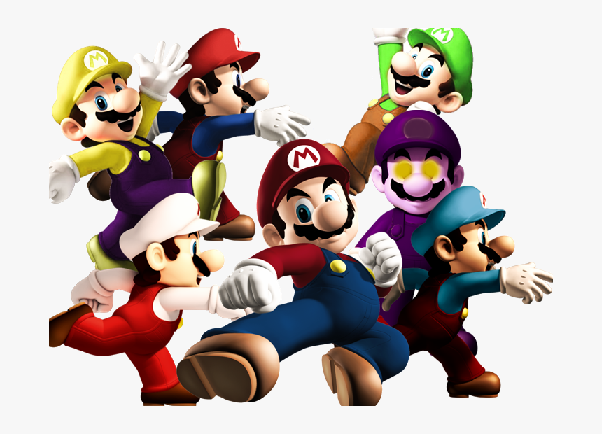 Super Mario Cosmic Clone , Png Download - Mario Bros Nintendo Wii Png ...