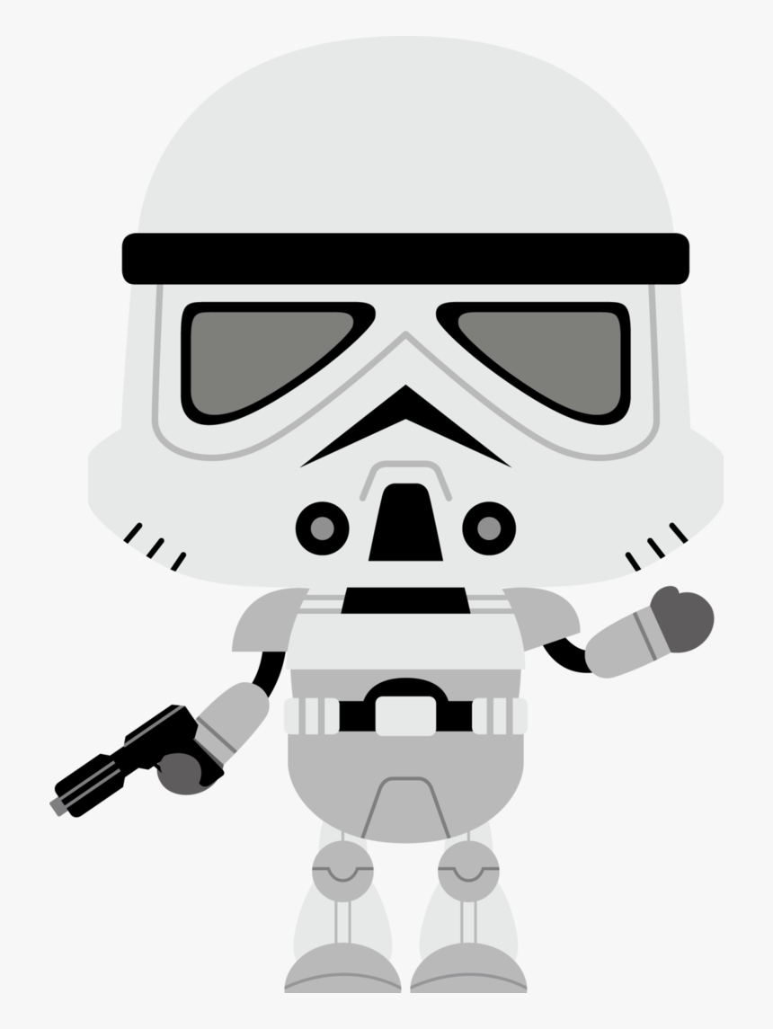 Stormtrooper Clipart Cute, HD Png Download , Transparent Png Image ...