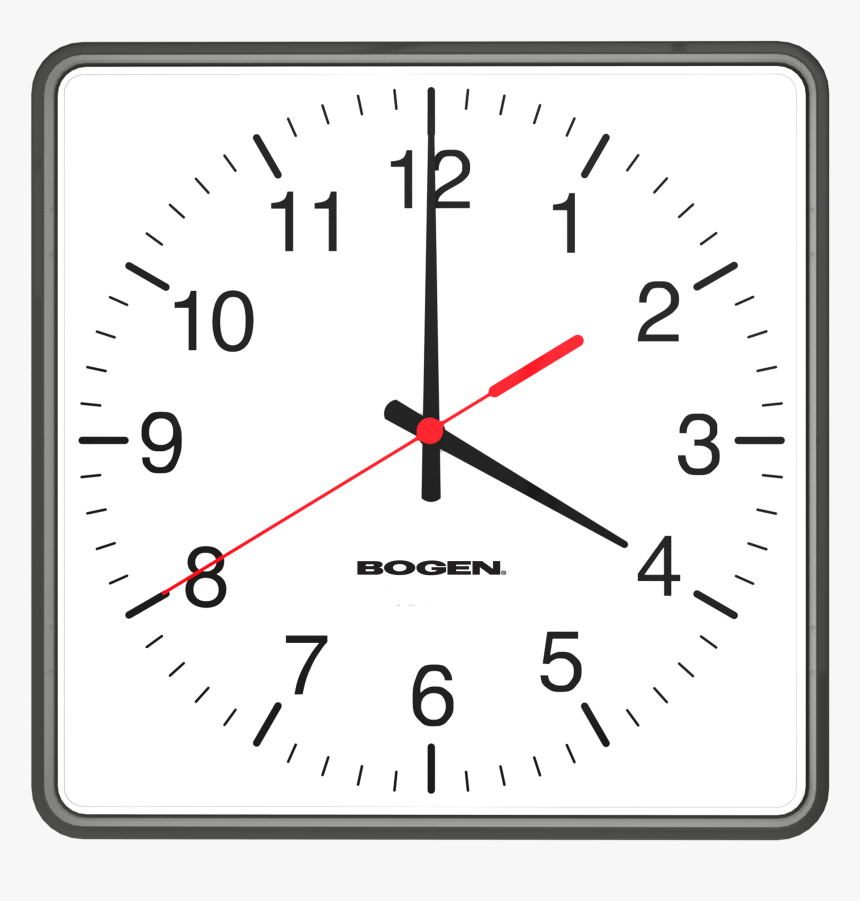 White Clock Png, Transparent Png , Transparent Png Image - PNGitem