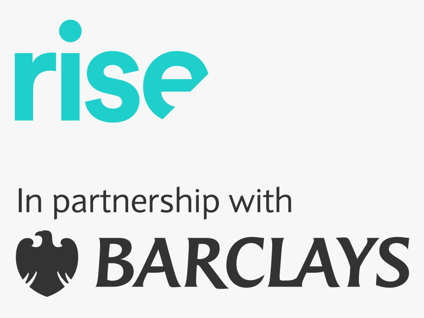 Rise In Partnership With Barclays Logo, HD Png Download , Transparent ...