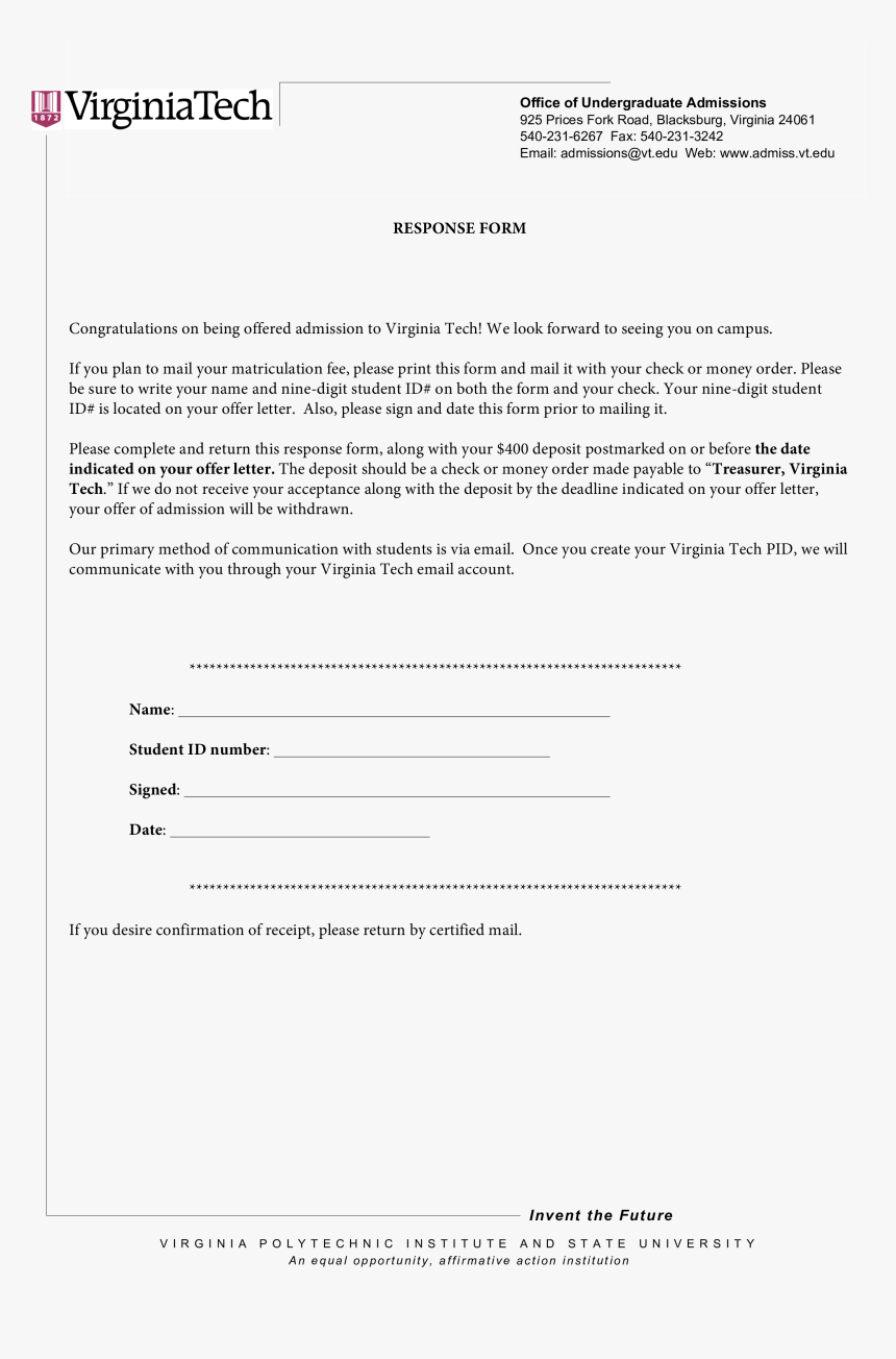 Response To Congratulation Letter Main Image, HD Png Download ...