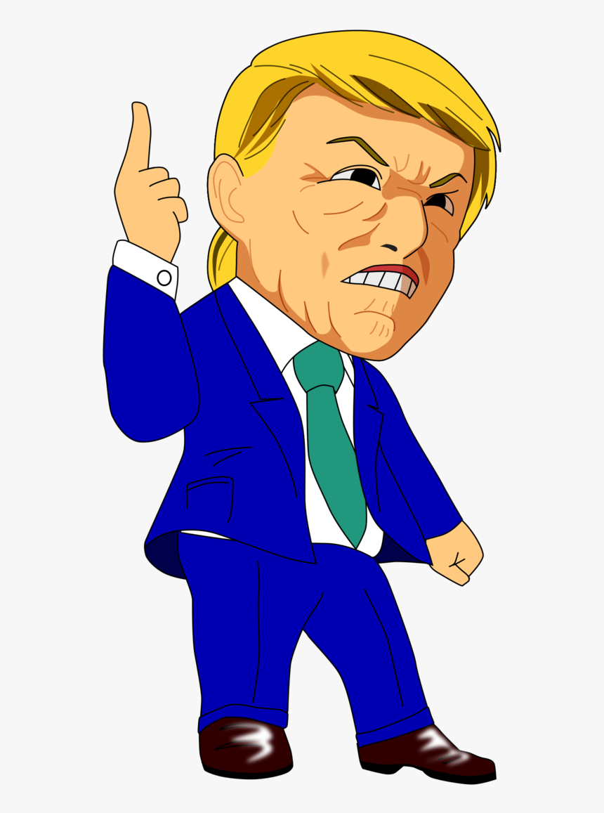 Trump Cartoon Png, Transparent Png , Transparent Png Image - PNGitem