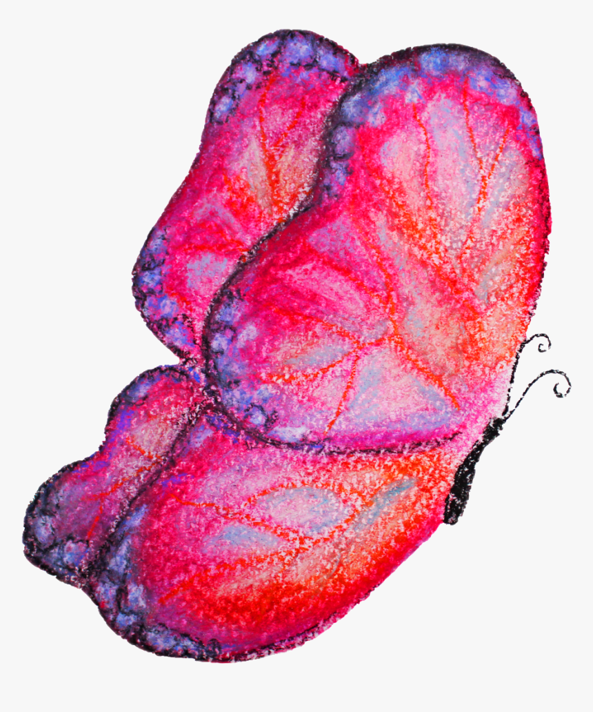Red Butterfly Transparent Decorative, HD Png Download , Transparent Png ...