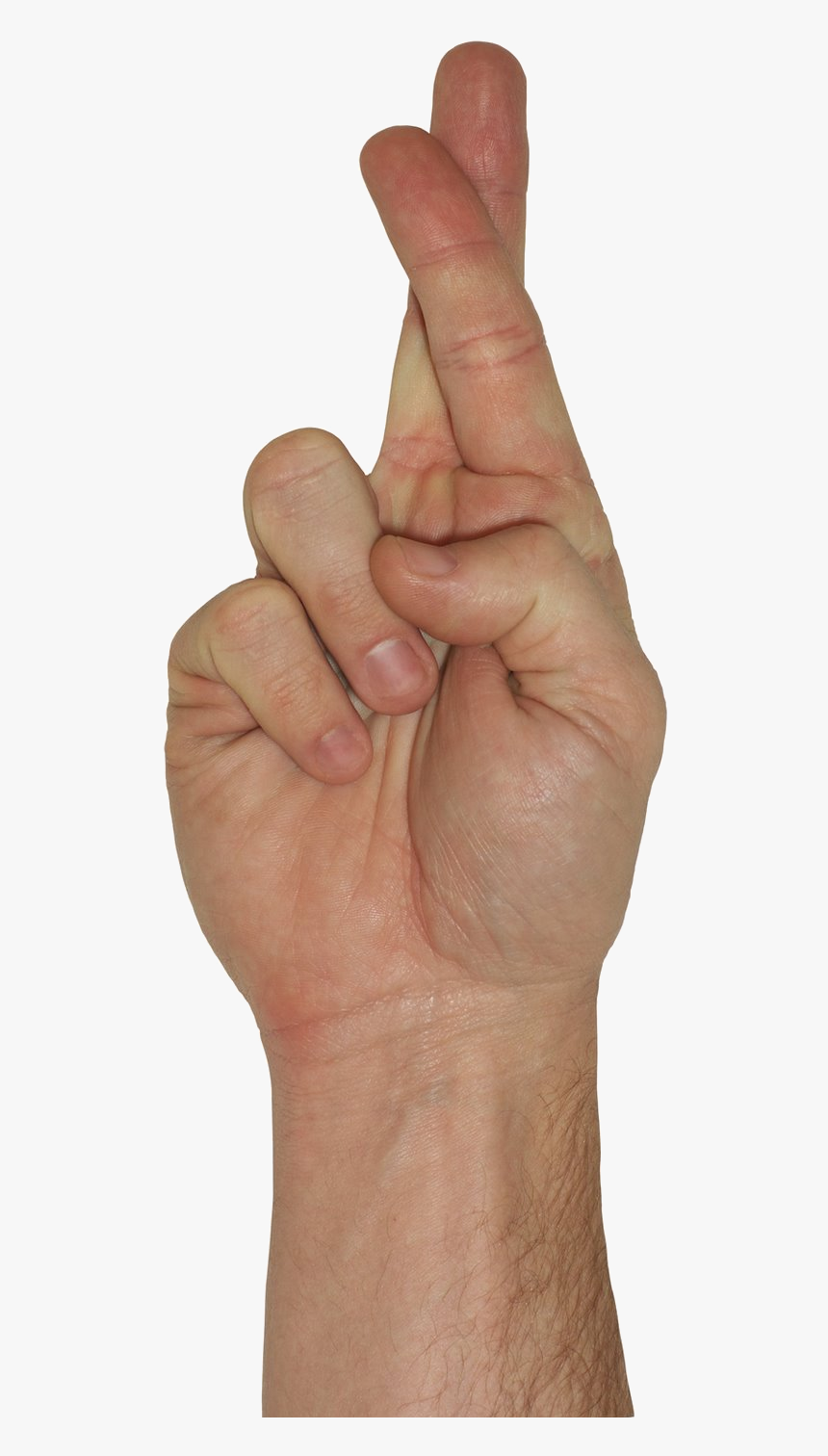 Transparent Fingers Crossed Png, Png Download , Transparent Png Image ...