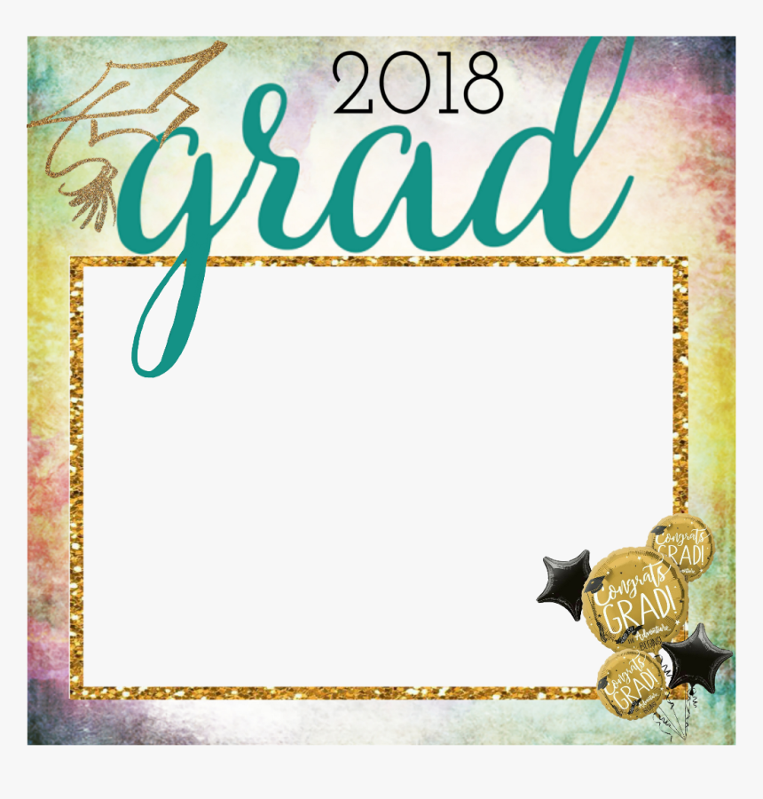 Graduation Frame Pictureframe Grad Graduate Graduationday, HD Png ...