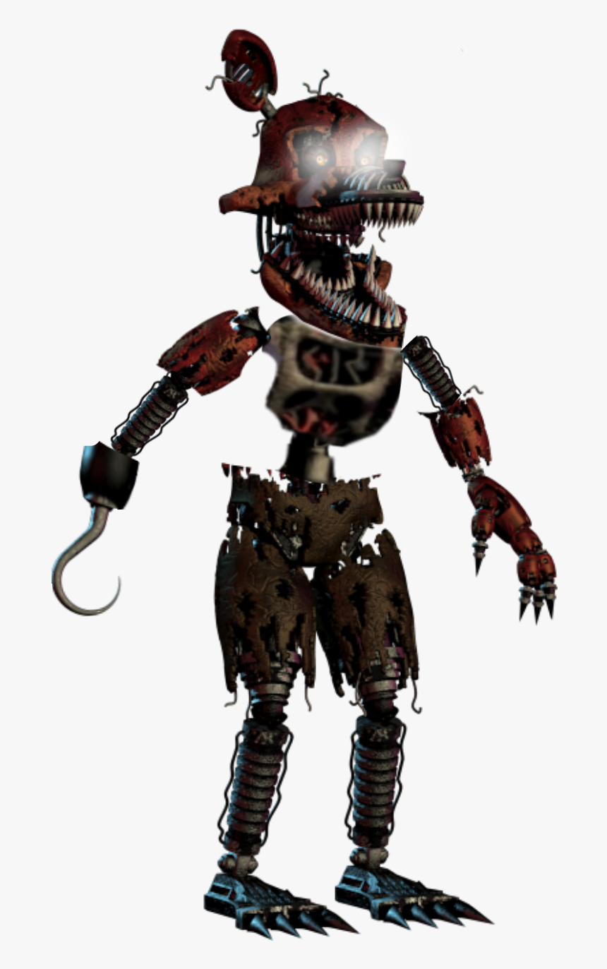 #fnaf Ignited Nightmare Foxy, HD Png Download , Transparent Png Image ...
