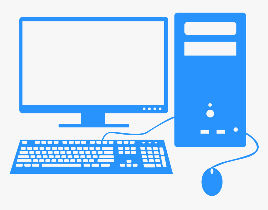 Computer Silhouette Png, Transparent Png , Transparent Png Image - PNGitem
