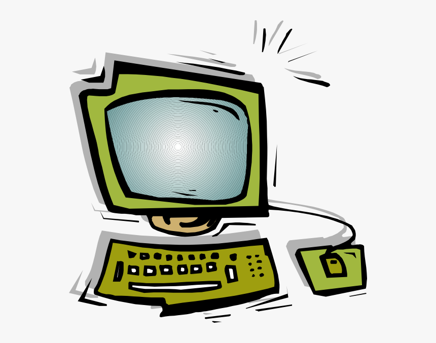 Green Computer Clipart , Png Download, Transparent Png , Transparent ...