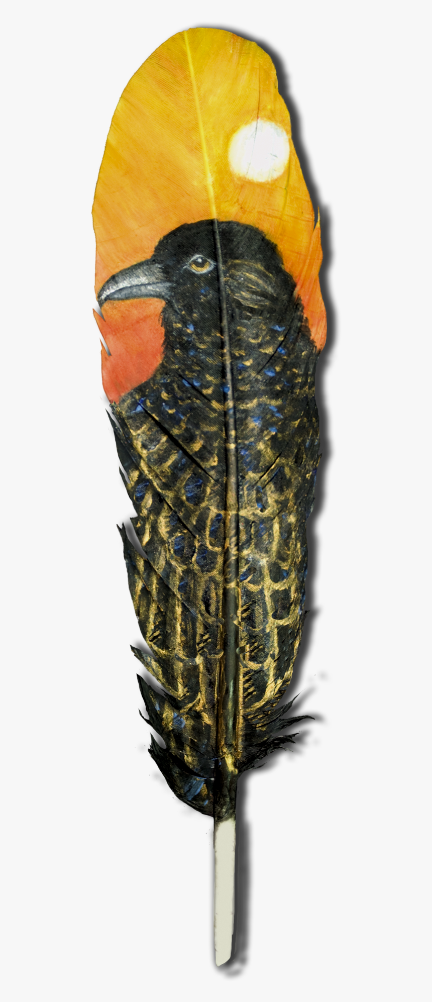 Raven Feather Png, Transparent Png , Transparent Png Image - PNGitem