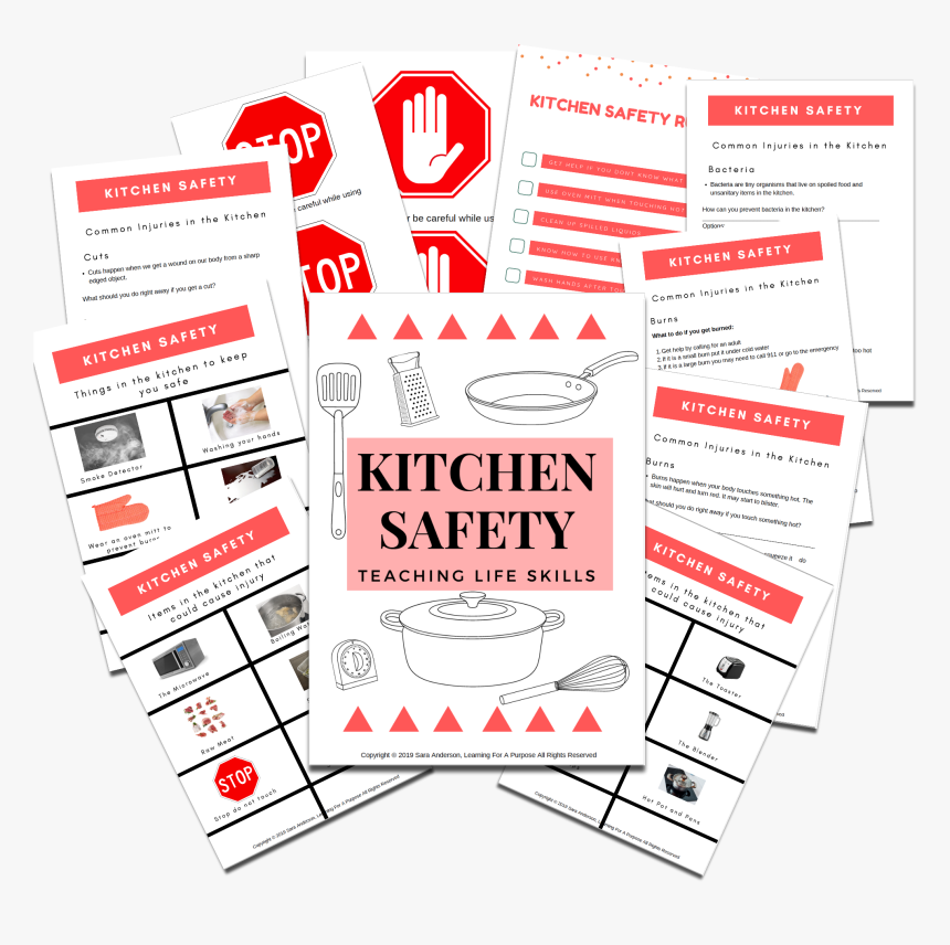 Kitchen Safety Display Image, HD Png Download , Transparent Png Image ...