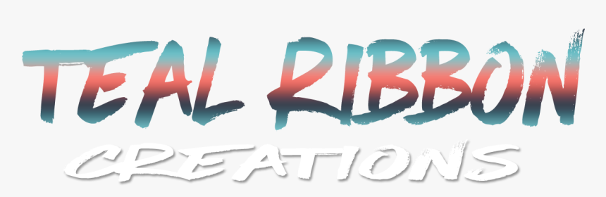 Teal Ribbon Creations, HD Png Download , Transparent Png Image - PNGitem