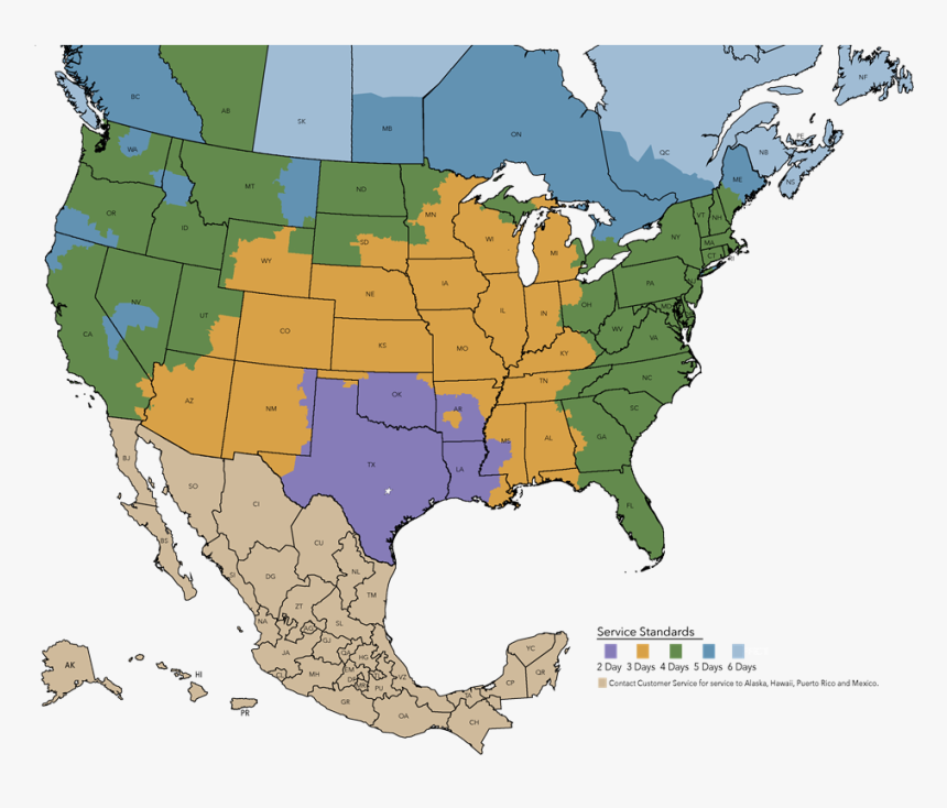 Shipping Fedex Economy Map, HD Png Download , Transparent Png Image ...