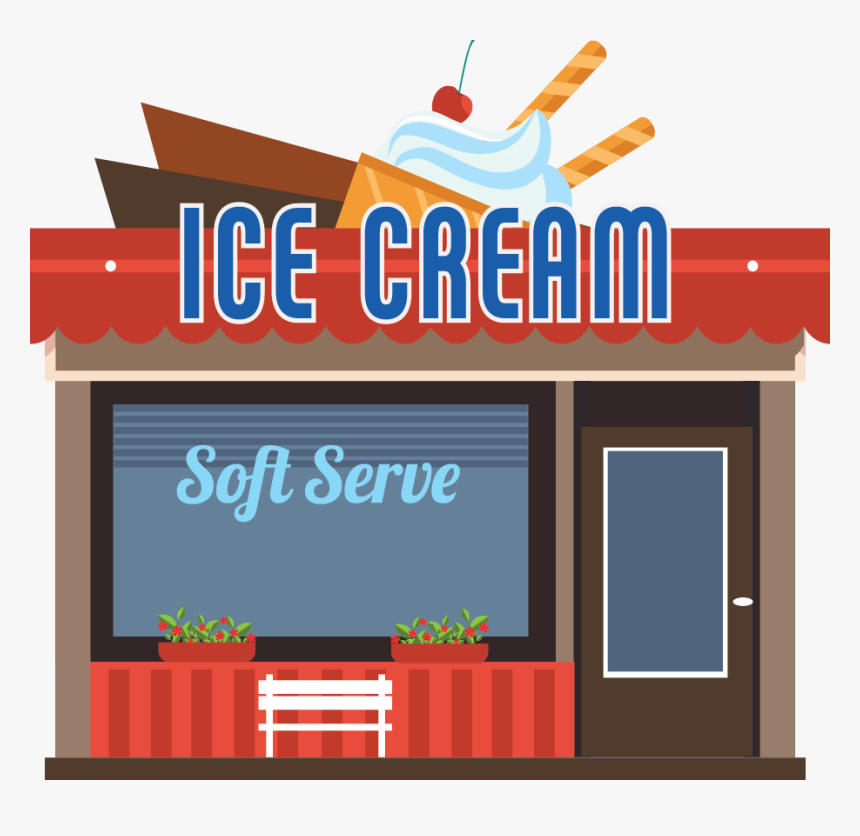 Clipart Ice Cream Shop