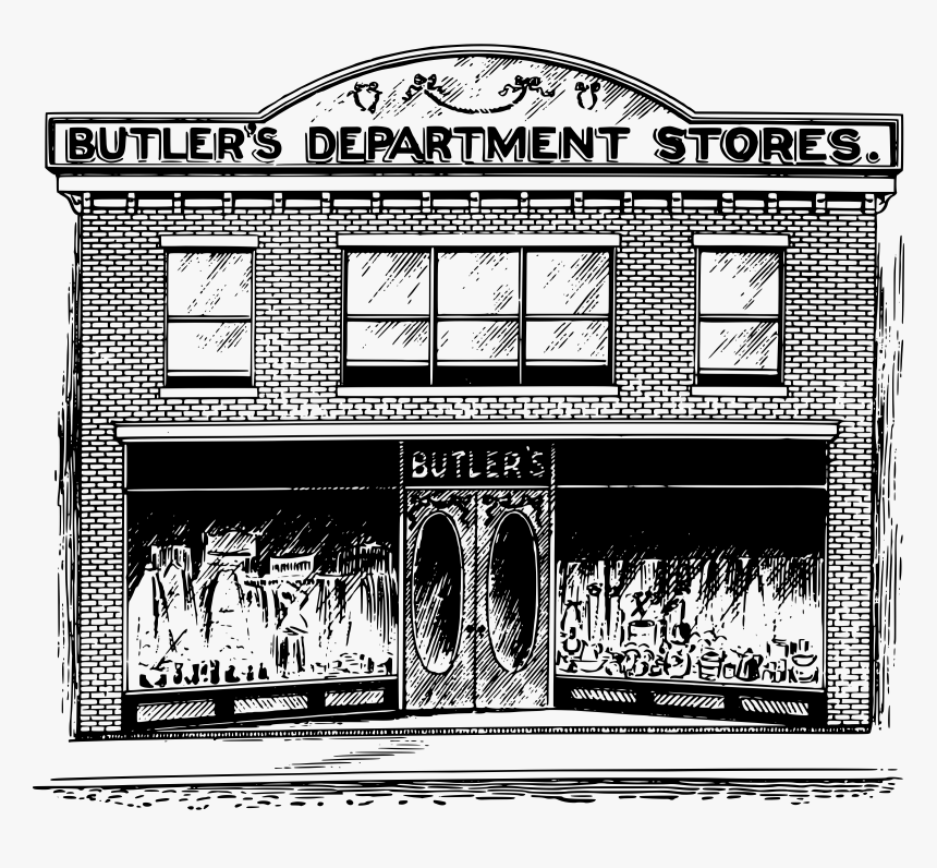 Storefront Vector Shopping Store, HD Png Download , Transparent Png ...