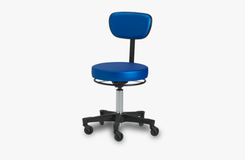 Reliance 5300 Series Stool In Blue, HD Png Download , Transparent Png ...
