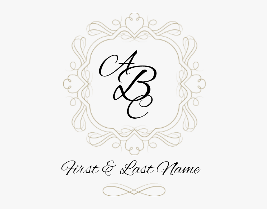 Monogram Frame Png, Transparent Png , Transparent Png Image - PNGitem