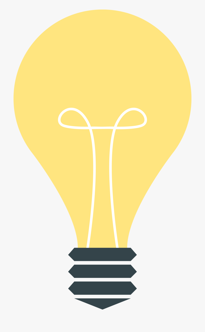 Transparent Light Bulb Outline Png, Png Download , Transparent Png ...