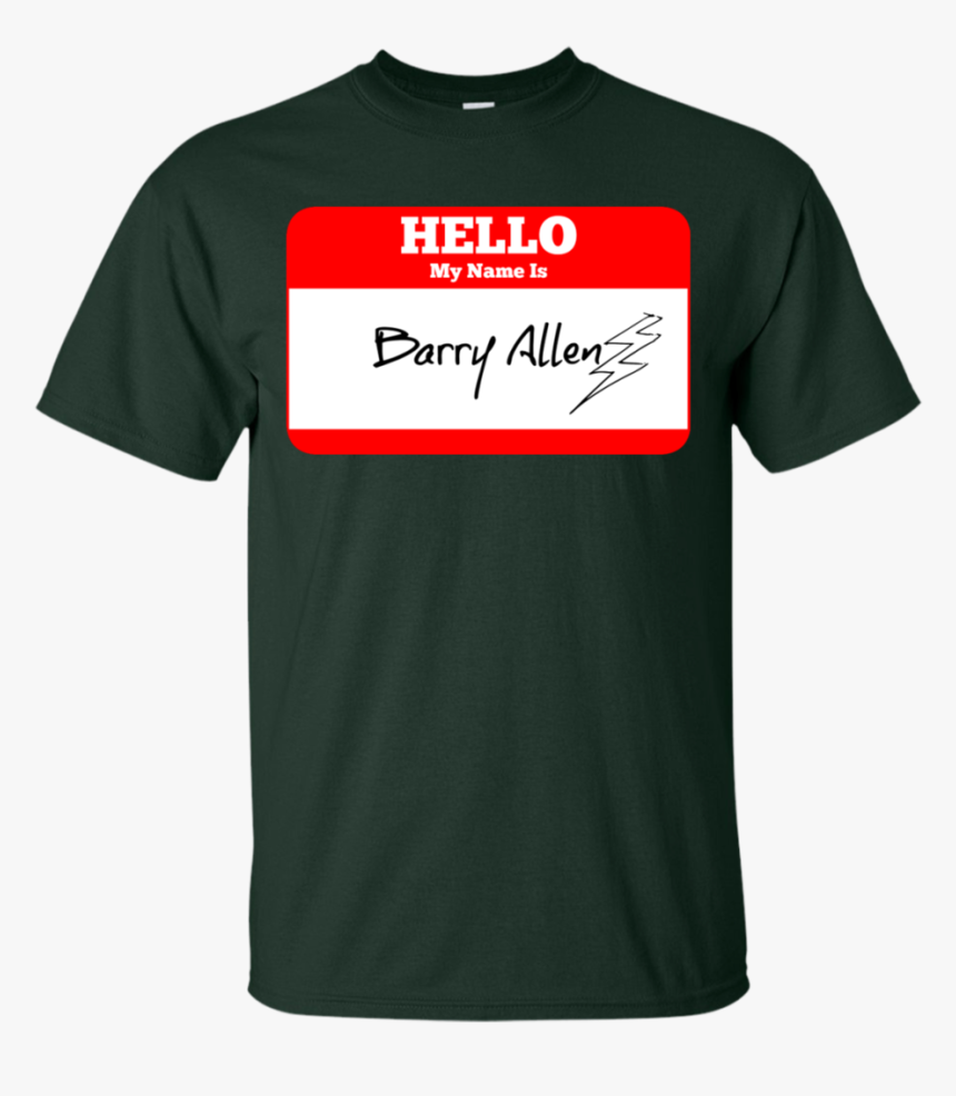 Hello My Name Is Barry Allen Sticker The Flash Lightning, HD Png ...