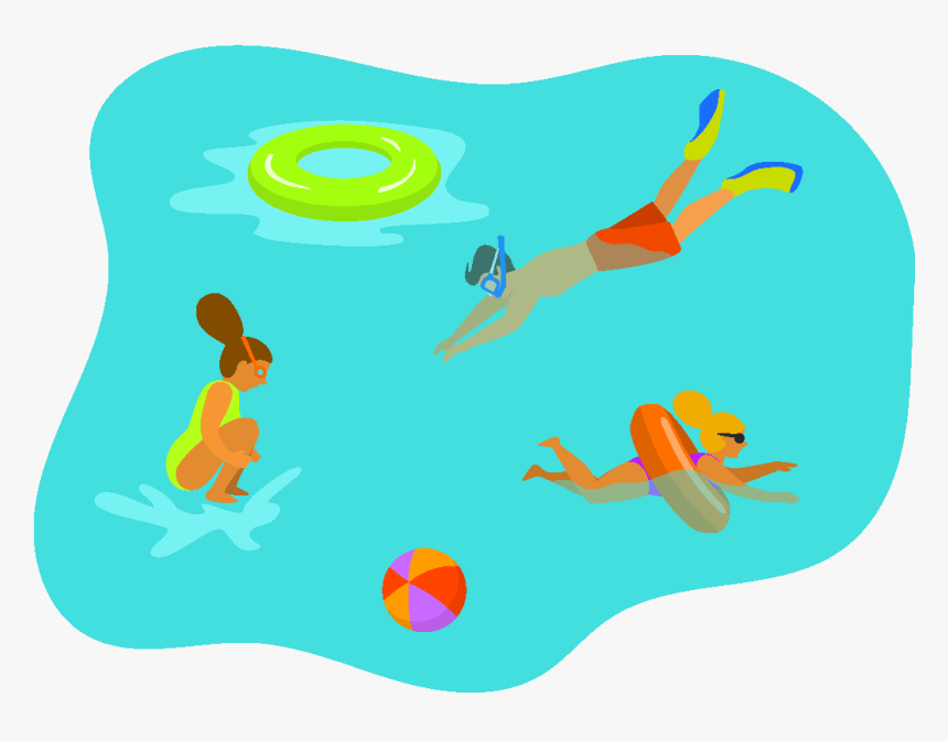 Heat Wave Swimming, HD Png Download , Transparent Png Image - PNGitem