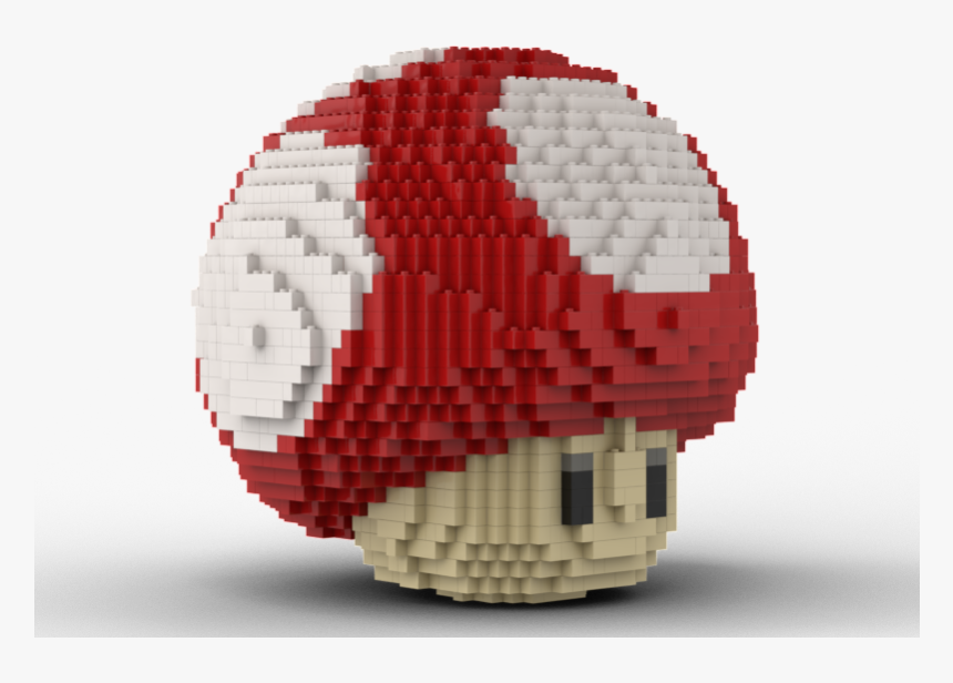 Lego Super Mushroom Building Instruction, HD Png Download , Transparent ...