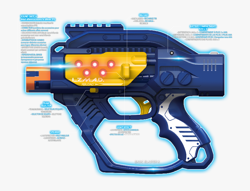 Blaster Png, Transparent Png , Transparent Png Image - PNGitem
