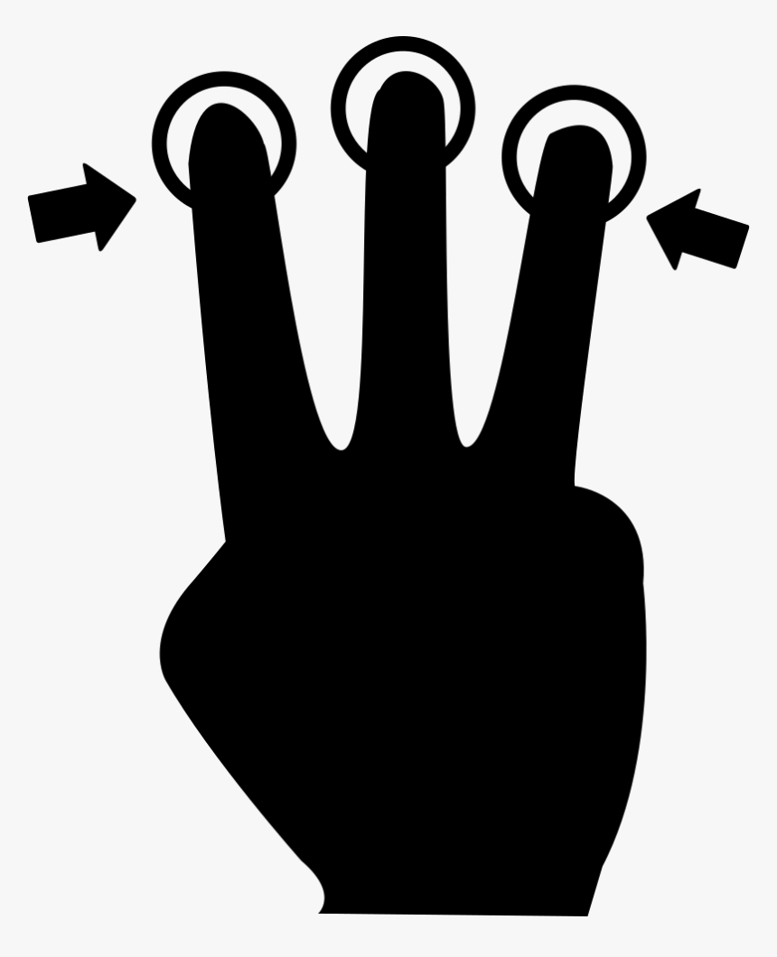 Three Fingers Hand, HD Png Download , Transparent Png Image - PNGitem