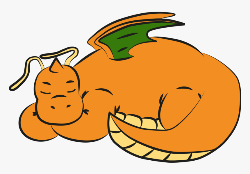 Cartoon Sleepy Dragon Clipart , Png Download, Transparent Png ...