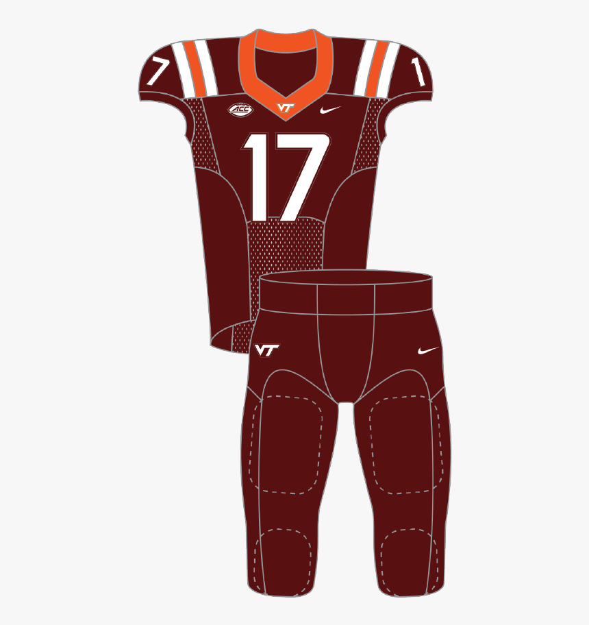 Virginia 2017 Maroon Uniform, HD Png Download , Transparent Png Image ...