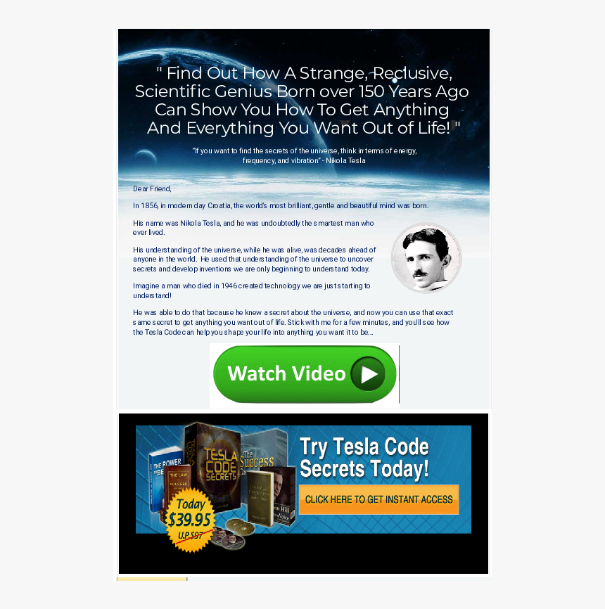 Nikola Tesla Png, Transparent Png , Transparent Png Image - PNGitem