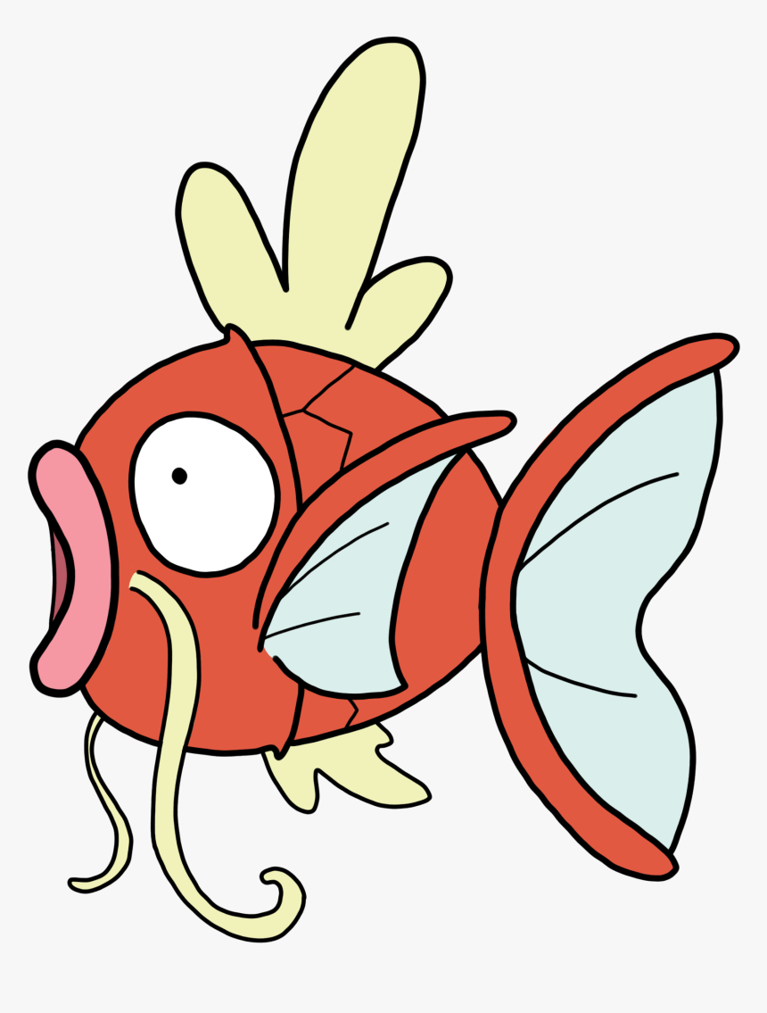 Magikarp Drawing Pokemon, HD Png Download , Transparent Png Image - PNGitem