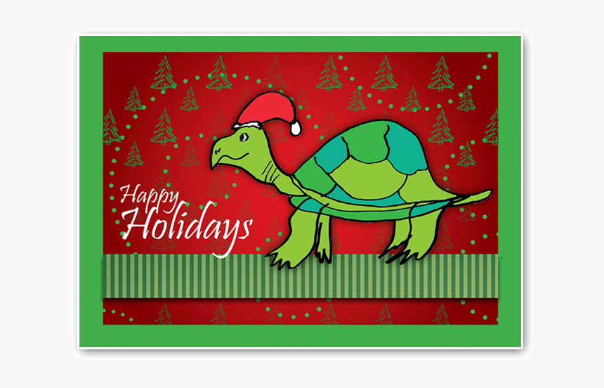 Cover Design Of The Turtle Holiday Card, HD Png Download , Transparent ...