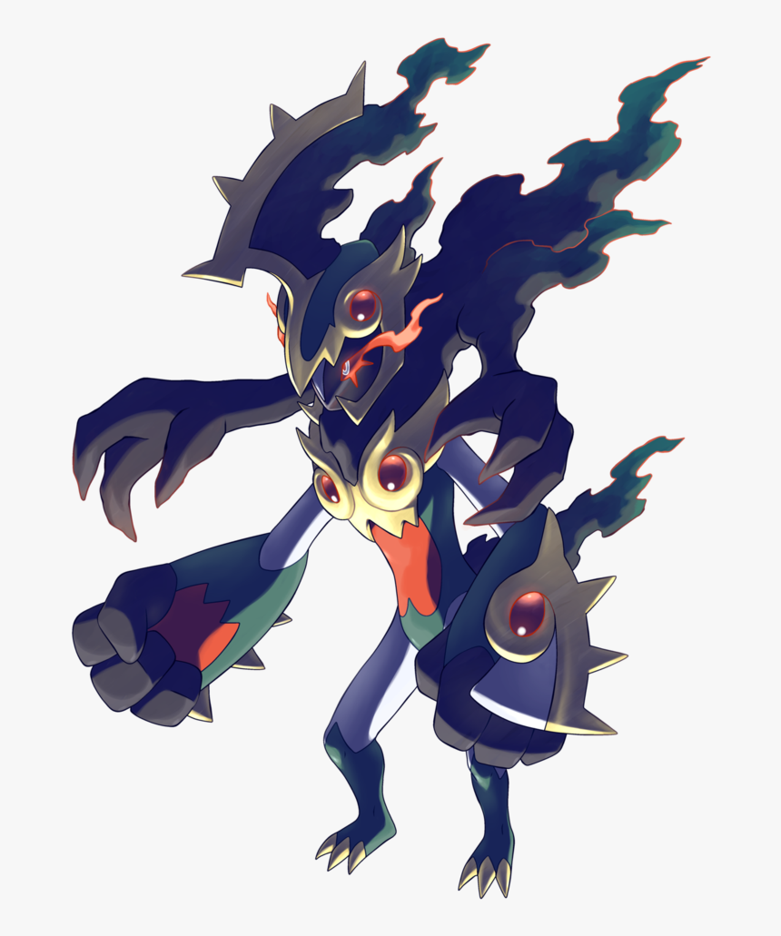 Marshadow True Form By Hyshirey, HD Png Download , Transparent Png ...