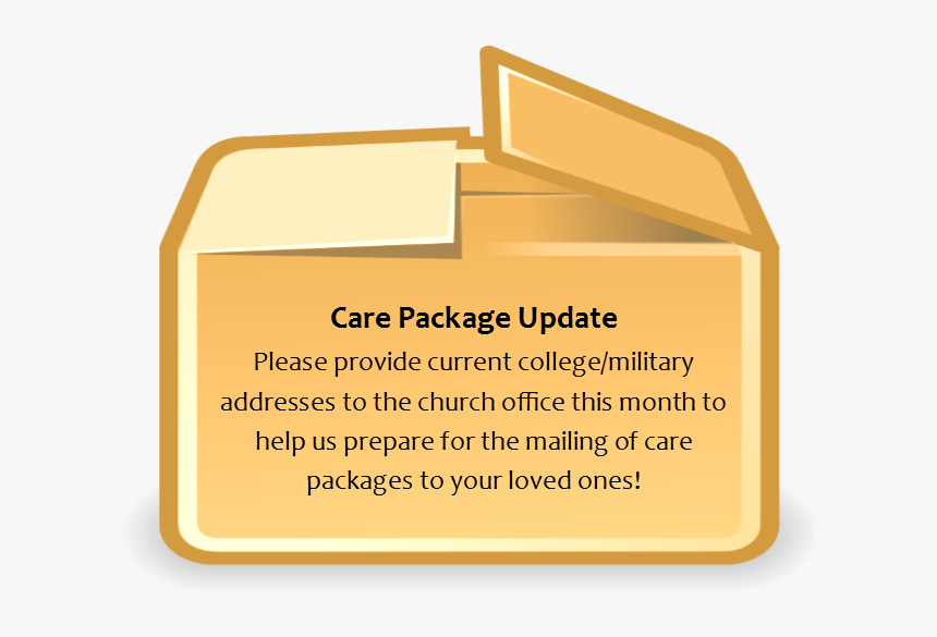 Care Package Png, Transparent Png , Transparent Png Image - PNGitem