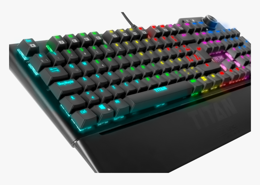 Keyboard Titan Ultra Blue, HD Png Download , Transparent Png Image ...