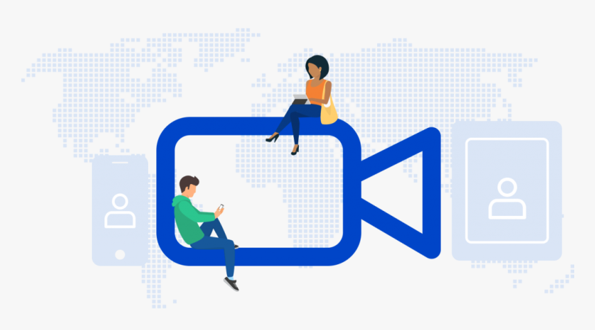 Talk To Strangers Video Chat, HD Png Download , Transparent Png Image ...