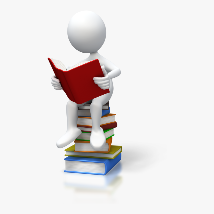 Figure Reading A Book, HD Png Download , Transparent Png Image - PNGitem
