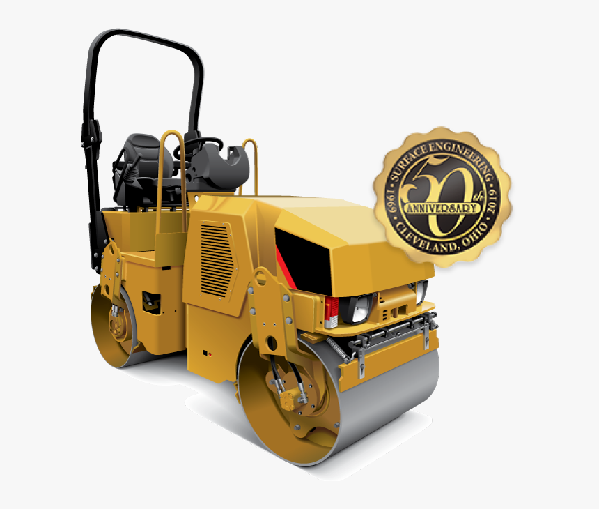 Image Of Compactor Machine With Yellow Color In The, HD Png Download ...
