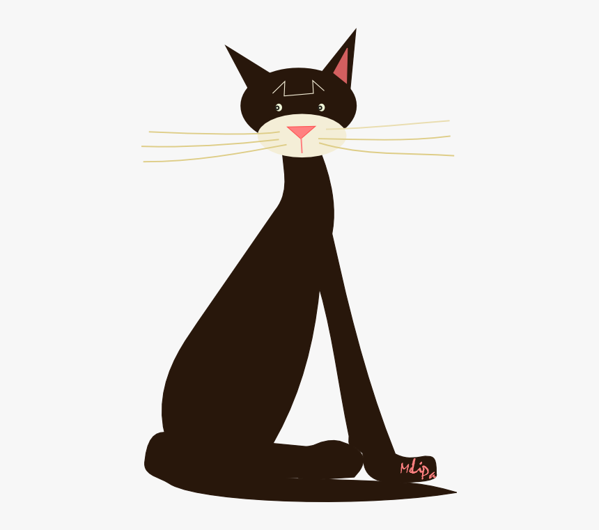 Free Scrap Cat Png Free Cat Illustration Clipart Graphic, Transparent ...
