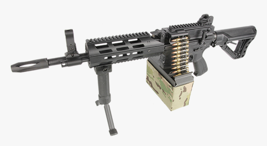G&g Cm16 Lmg, Polymer Receiver, HD Png Download , Transparent Png Image ...