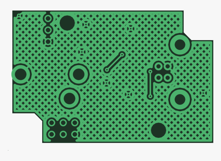 Pcb Copper Pour Hatch Filled, HD Png Download , Transparent Png Image ...