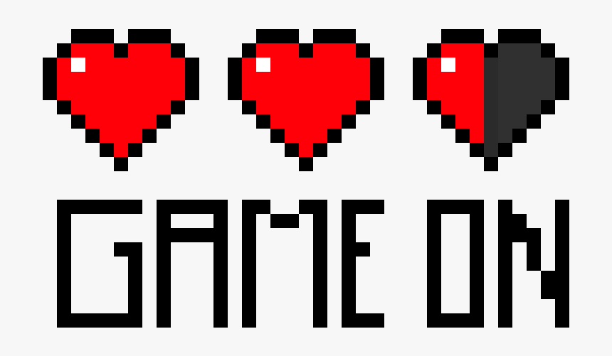 Video Game Life Hearts , Png Download, Transparent Png , Transparent ...