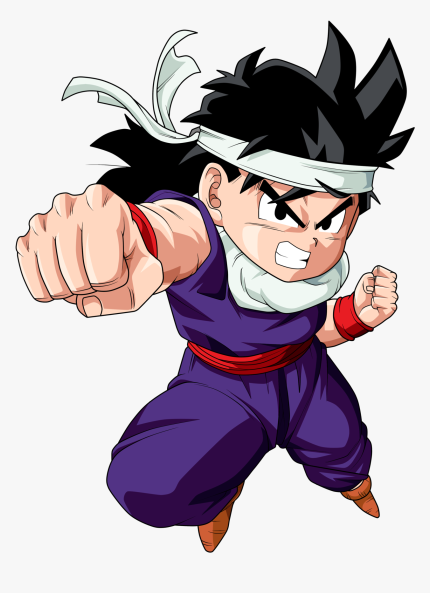 Figured It Was A Reference To Gohan S Demon Clan Clothes,, HD Png ...