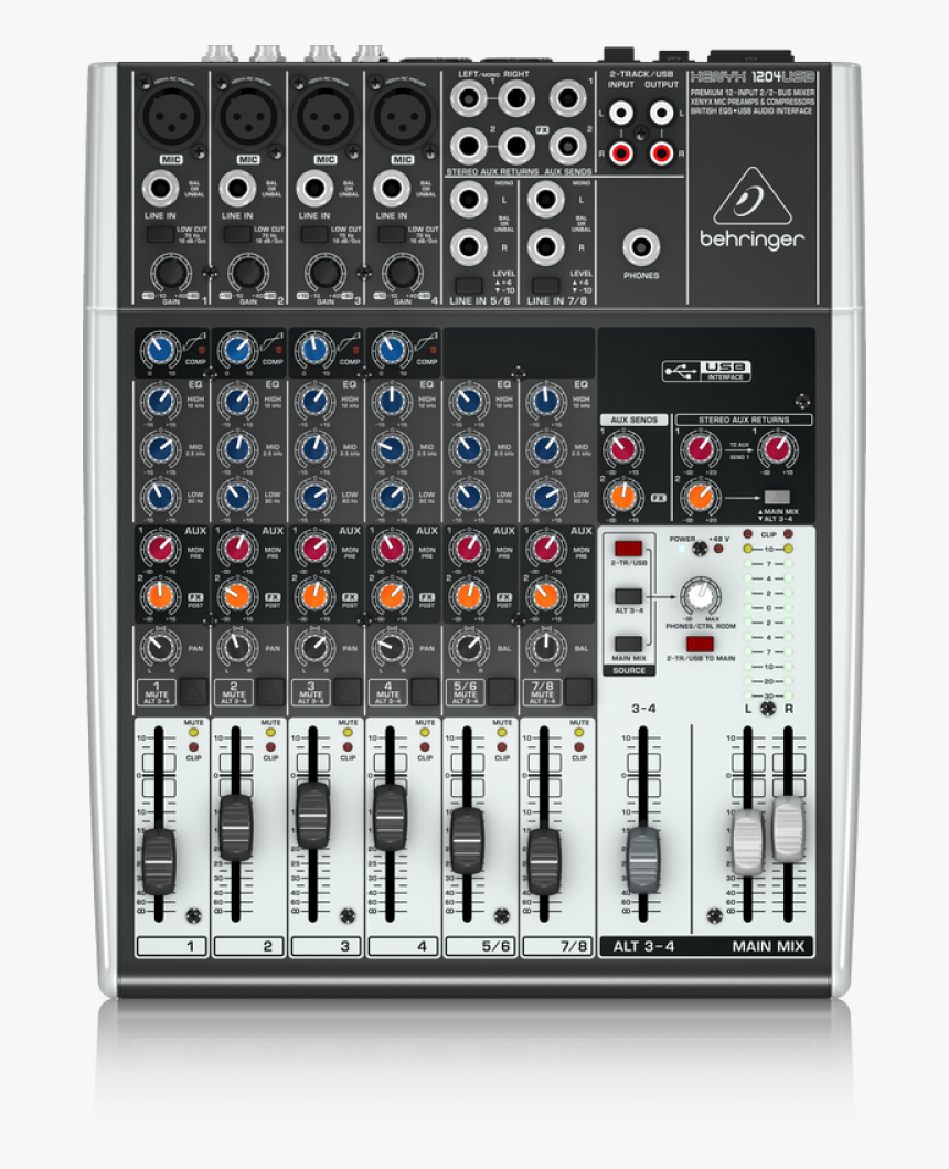 Behringer Uma25s Driver Mac - Behringer Xenyx 1204 Usb, HD Png Download ...